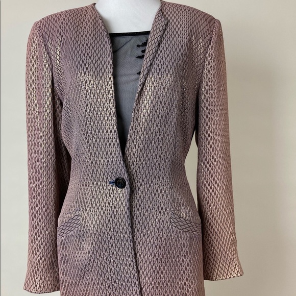 lane davis | Jackets & Coats | Rose Gold Suit | Poshmark